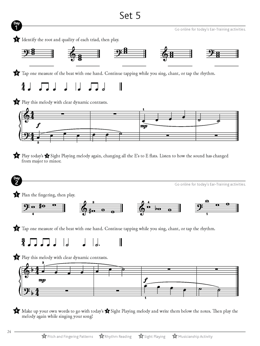Four Star® Sight Reading and Ear Tests Level 1 – RCM Shop (US ...