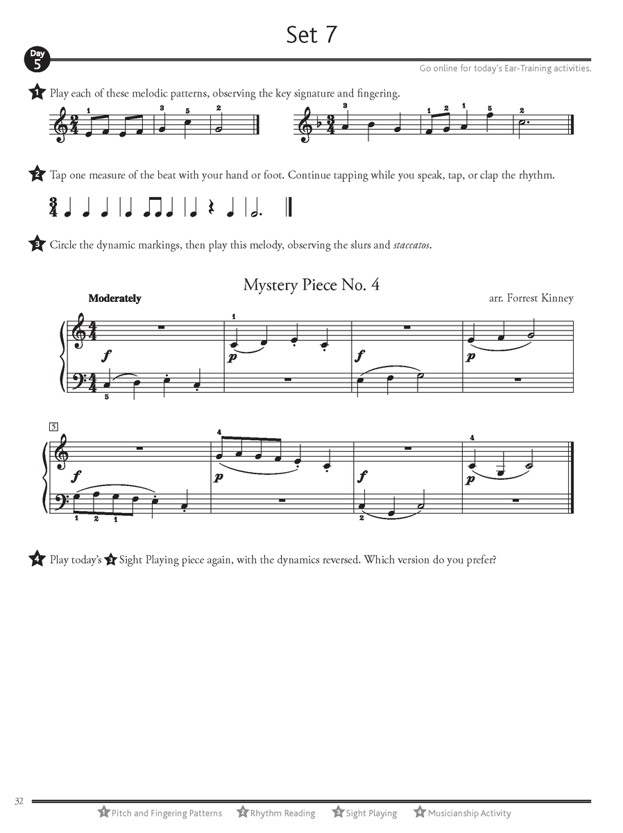 Four Star® Sight Reading and Ear Tests Level 2 | RCM Shop – RCM Shop ...