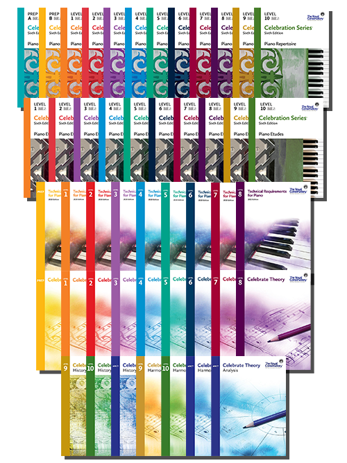 Complete 47-Book Royal Conservatory Sixth Edition Piano Set | RCM Shop ...
