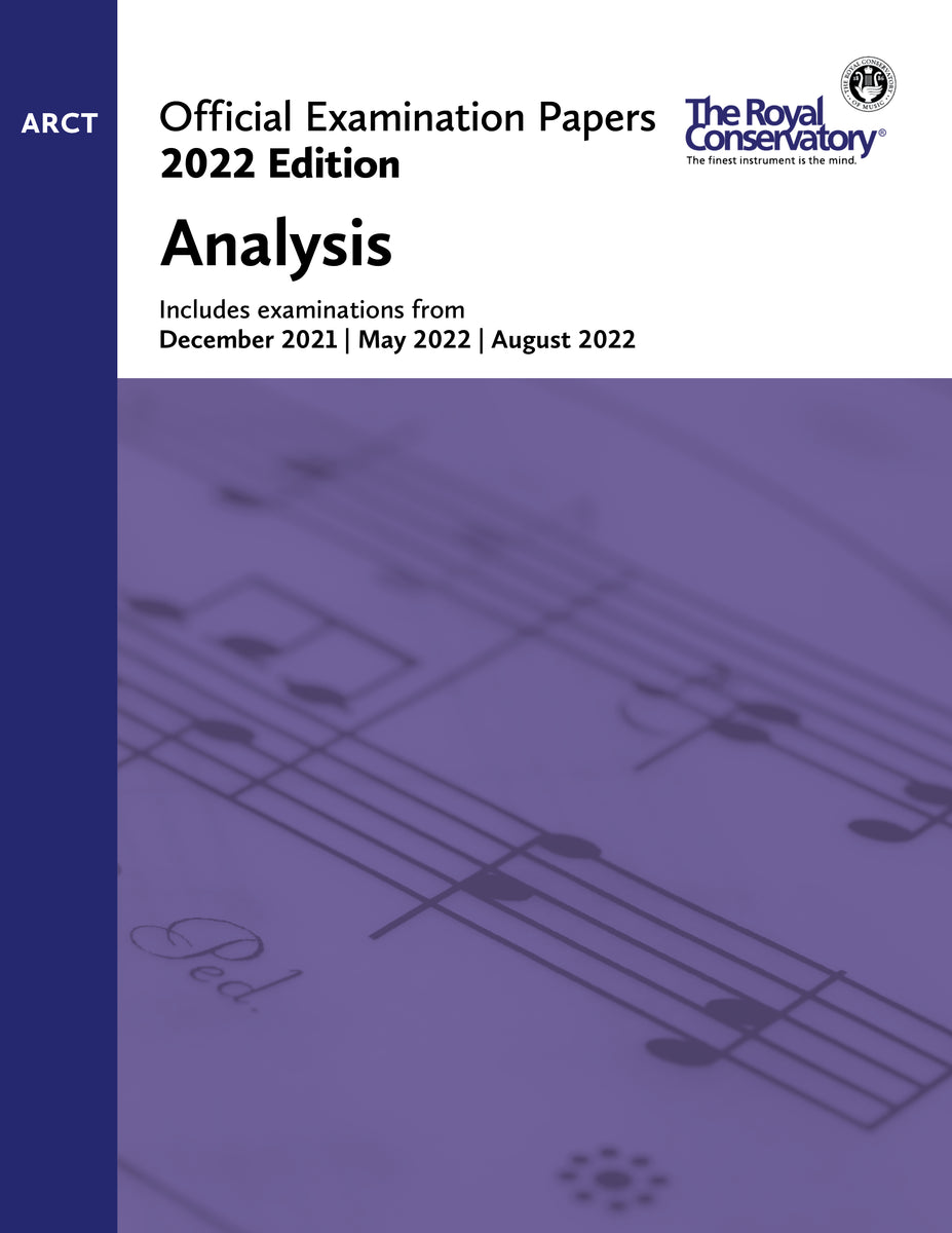 2022 Official Examination Papers | ARCT Analysis eBook | RCM Shop – RCM ...