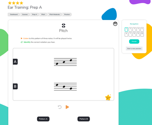 Four Star® Sight Reading and Ear Tests Preparatory A | RCM Shop – RCM ...